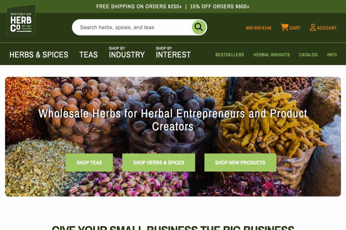 Monterey Bay Herb Co. - Two Loon Software