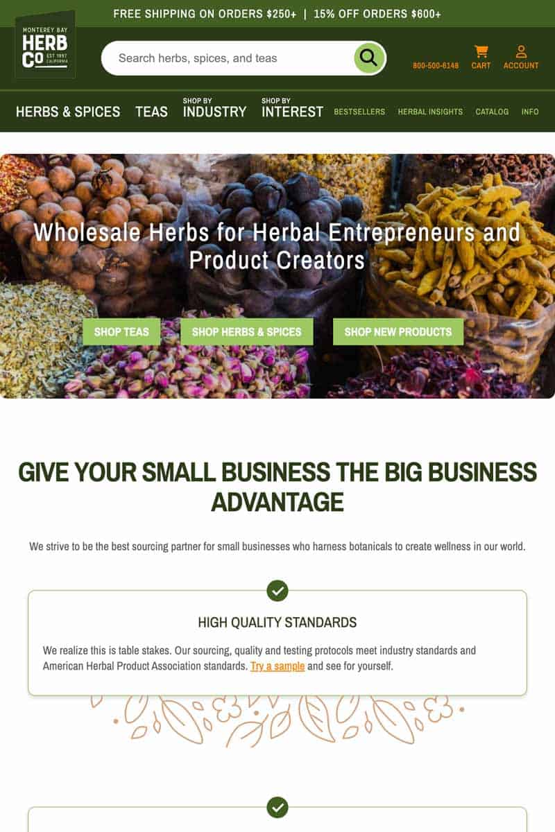 Monterey Bay Herb Co. - Two Loon Software