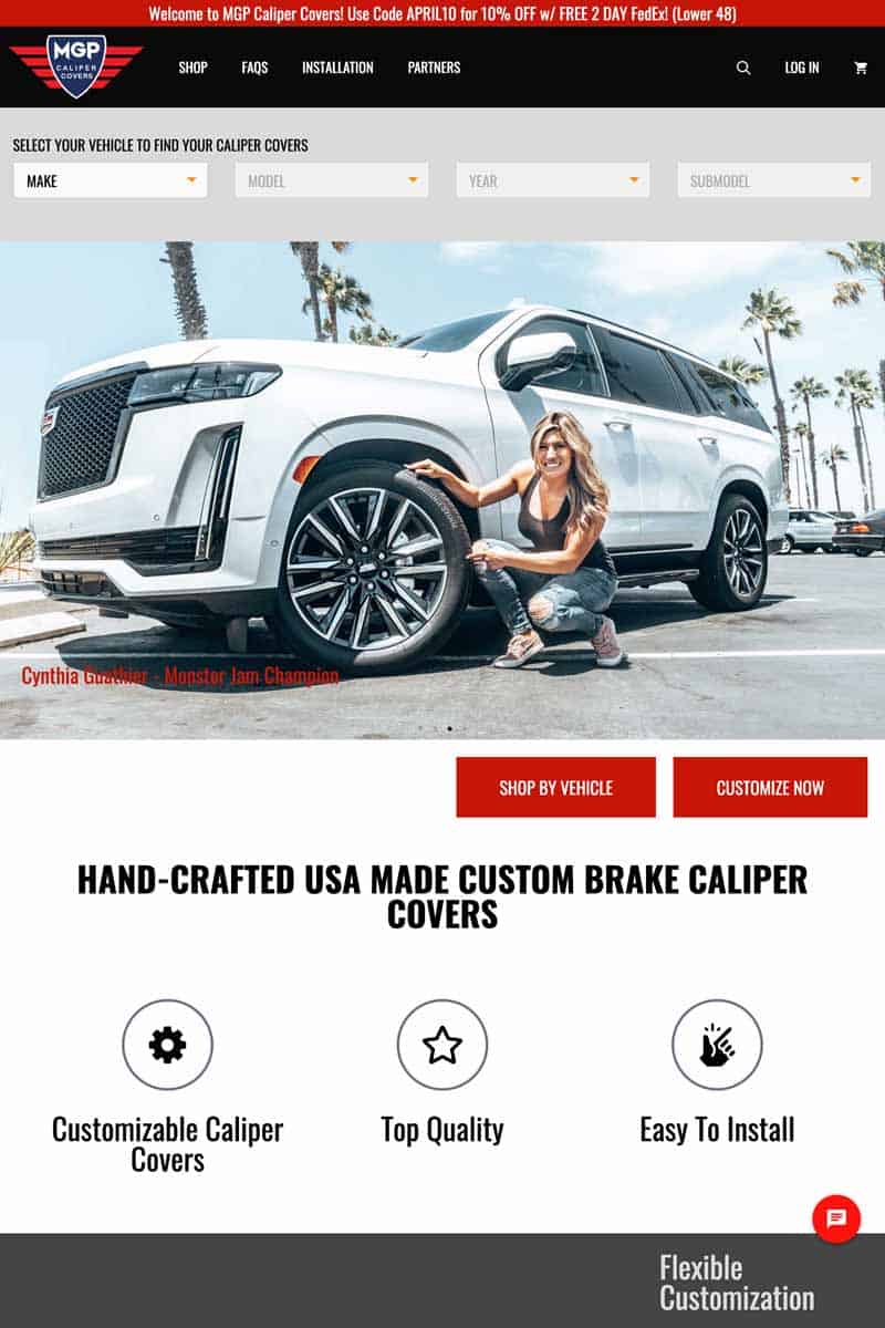 MGP Caliper Covers - Two Loon Software