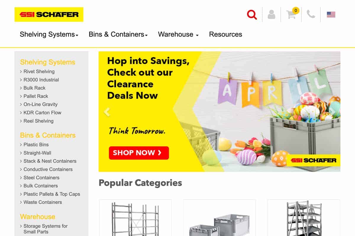 Schaefer Shelving - Two Loon Software